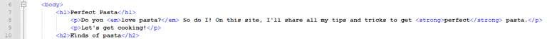 Headers And Body Text Html And Css Basics For Digital Writers
